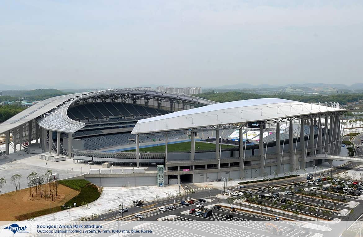 Soongeui Arena Park Stadium project gallery | Danpal®
