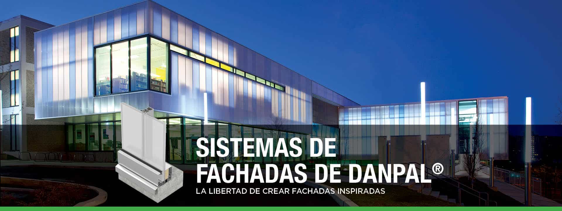 Sistema de fachada Danpal - Arquitectura ligera | Danpal