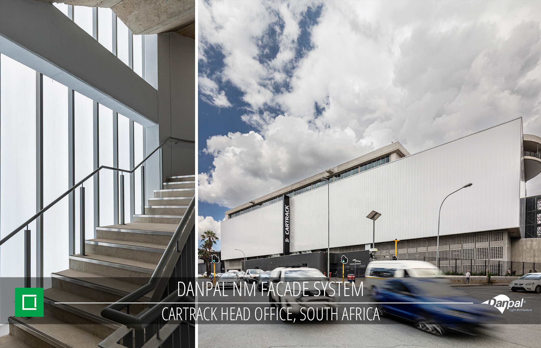 Cartrack Head Office South Africa project gallery | Danpal®